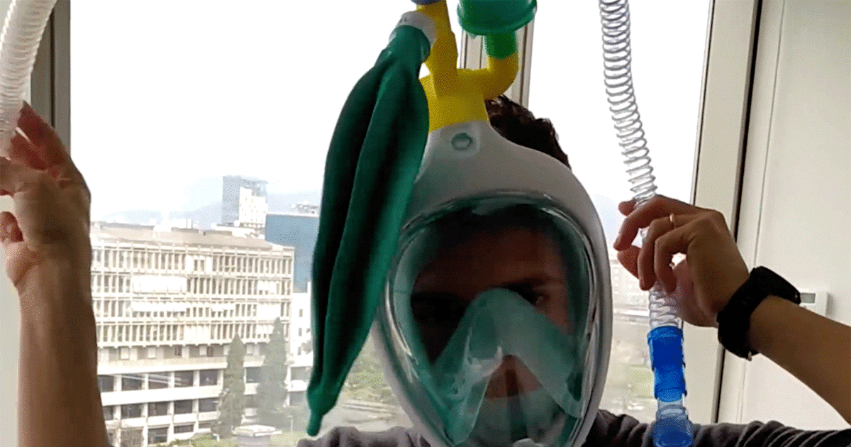 Italian startup uses 3D printers to create assisted ventilation masks ...