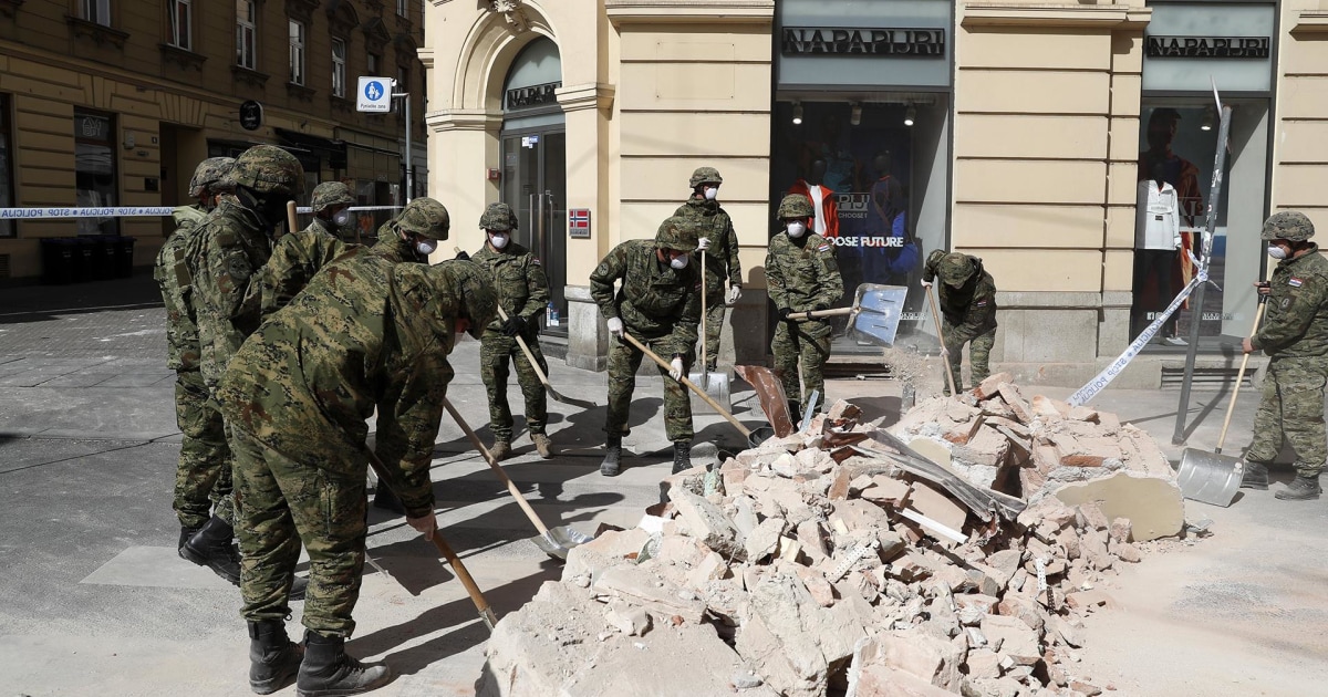 Croatia earthquake causes damage to capital of Zagreb