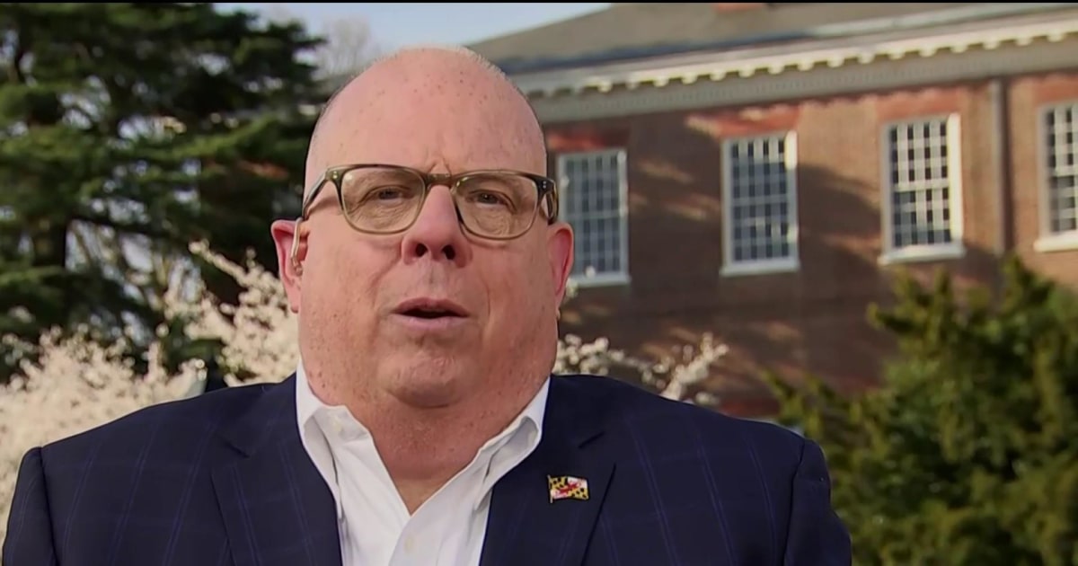 Gov. Larry Hogan: Want to 'focus on where to go from here'