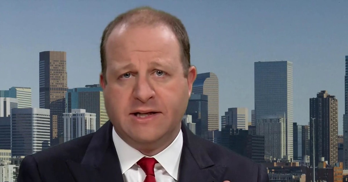 Colorado Governor Polis: We need federal govt to step up