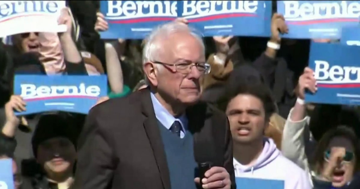 Sanders and Biden address coronavirus on the campaign trail