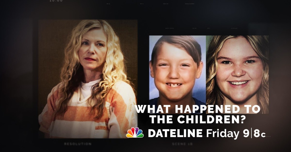 DATELINE FRIDAY PREVIEW: What Happened to the Children?