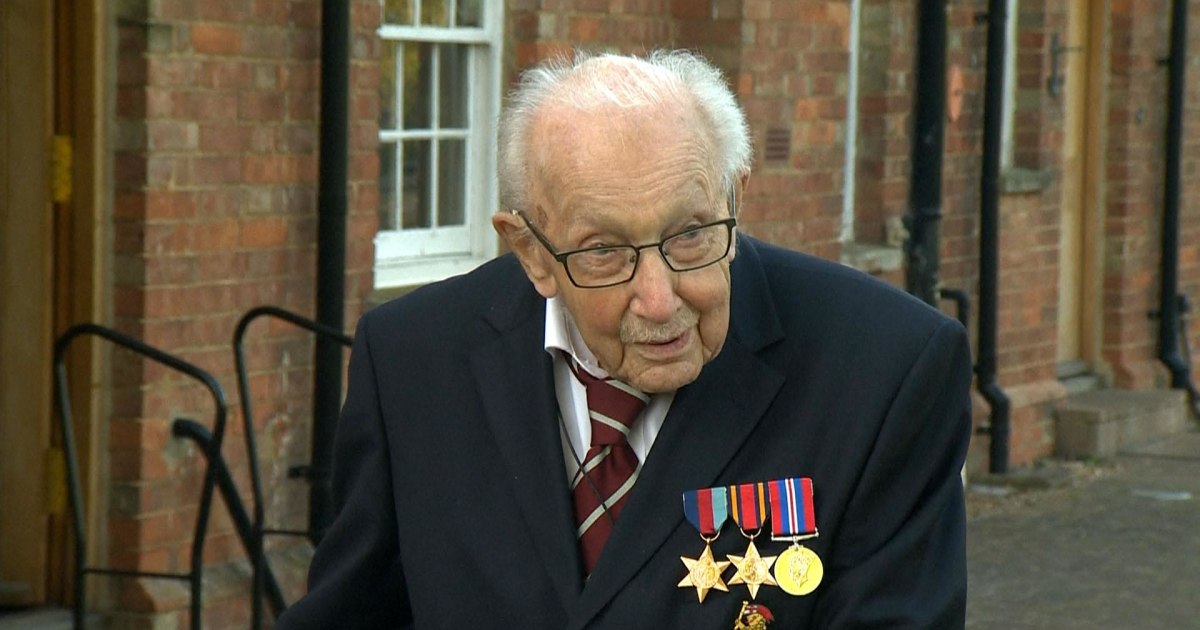 Capt. Tom Moore raises $15 million to help U.K. NHS combat COVID-19