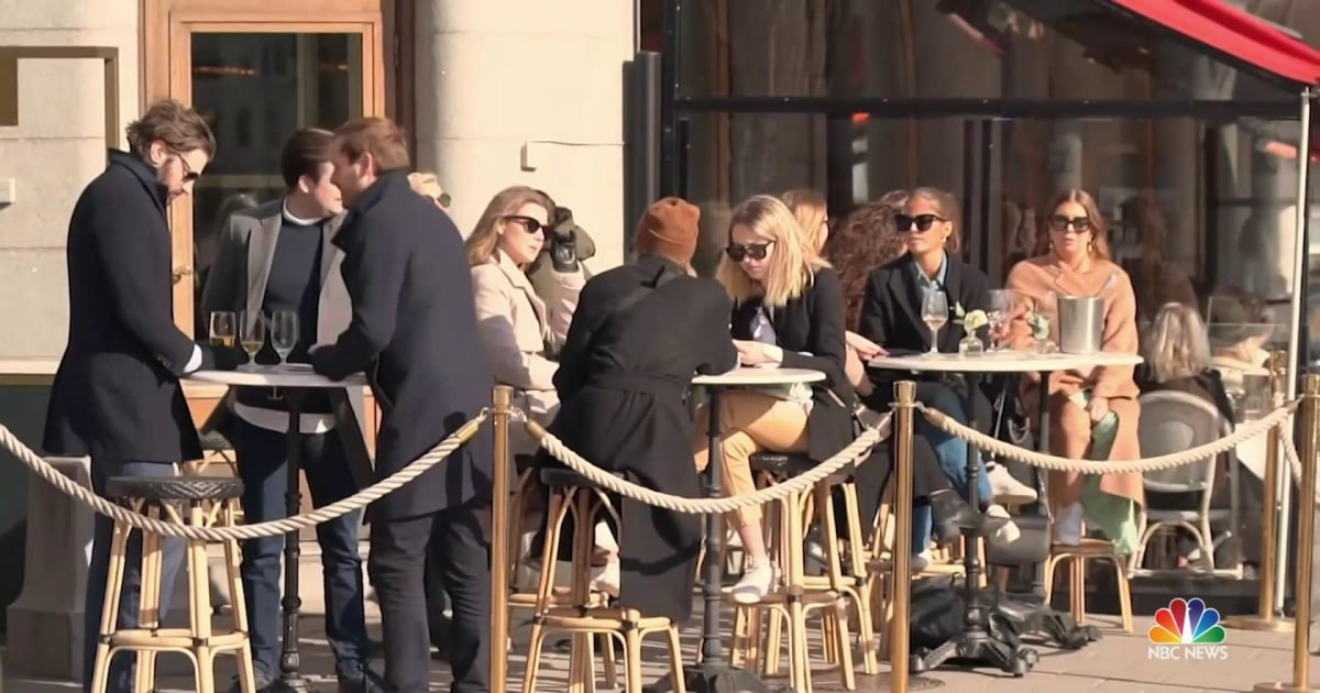 With much of the world under coronavirus lockdown, Sweden tries a ...