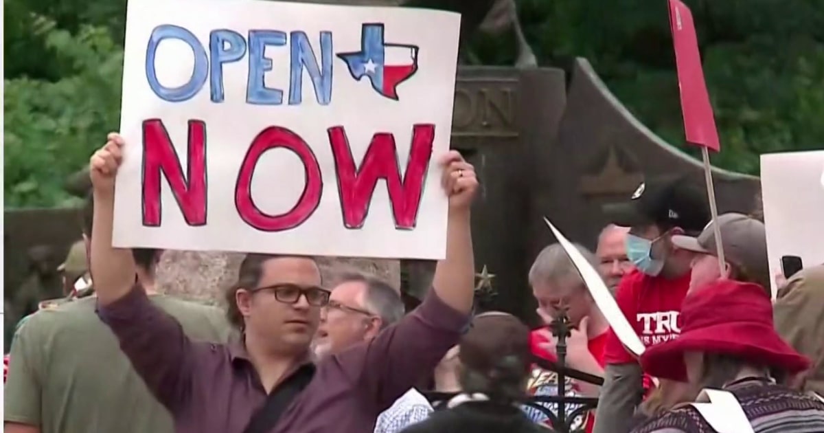 More protests to reopen U.S. as governors call for increased ...