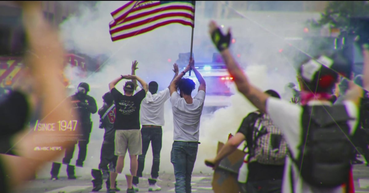 Chuck: America is waking to two crises as protests erupt and virus smolders