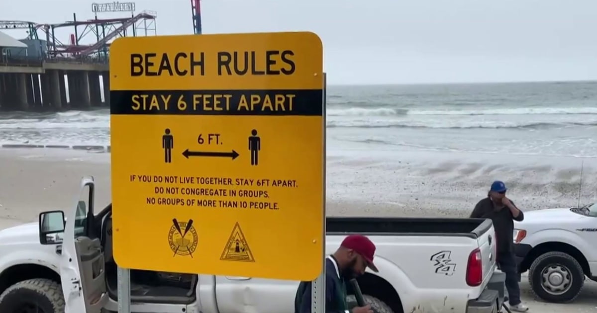 Beaches reopening for Memorial Day Weekend with coronavirus restrictions