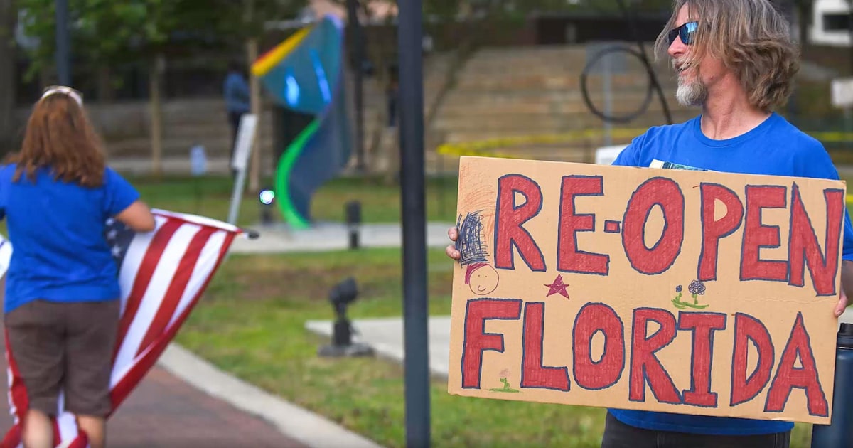 Workers weigh safety and their job in early reopen states