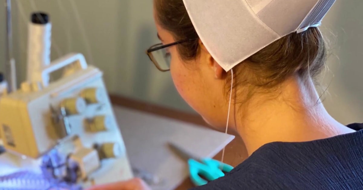 Amish community makes face masks for Ohio clinic in need
