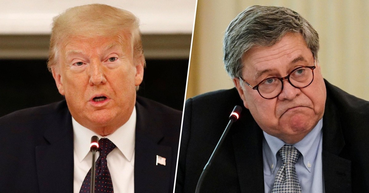 Trump forcefully resists defunding police while Barr is optimistic for ...