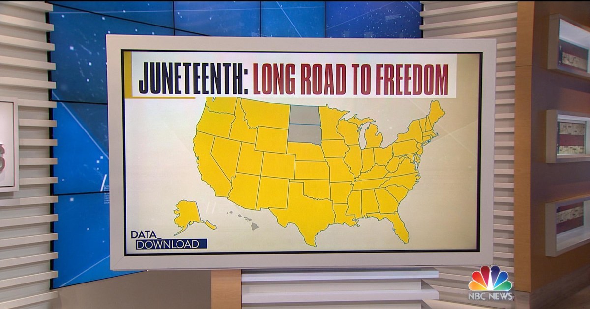 Juneteenth's long road to recognition, by the numbers