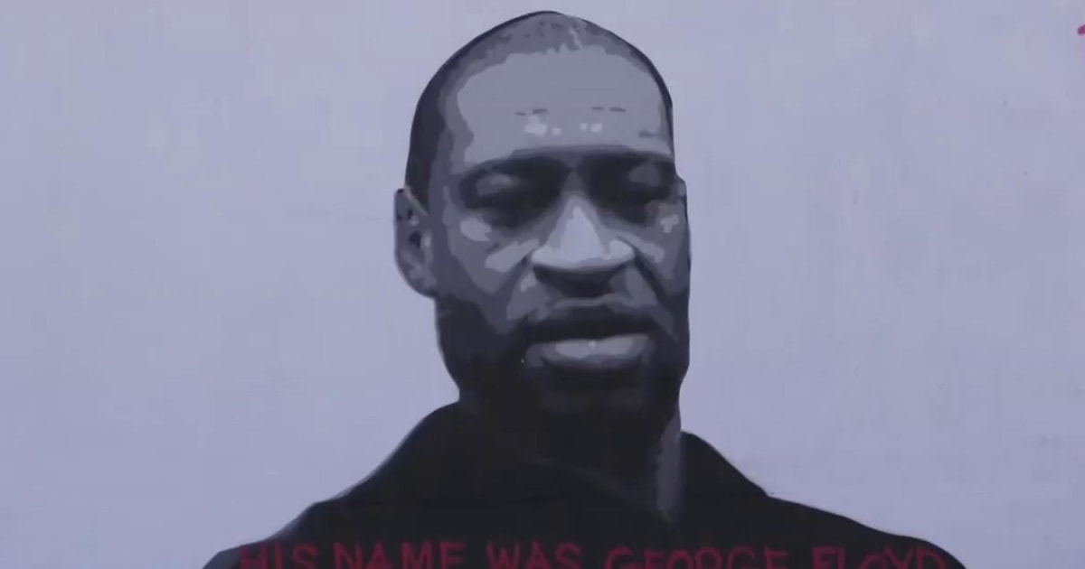 Murals remembering George Floyd appear around the world