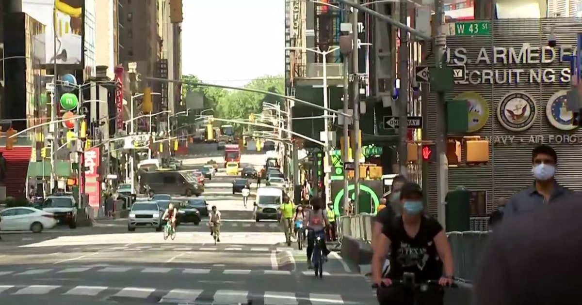 New York City begins to reopen in phase one of plan