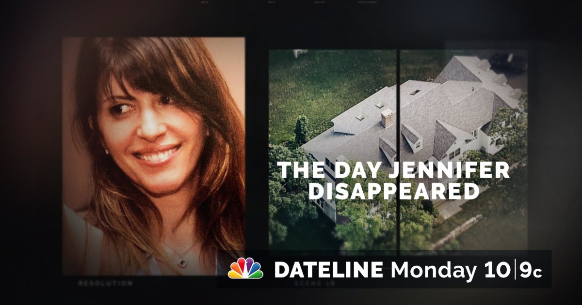 DATELINE MONDAY SNEAK PEEK: The Day Jennifer Disappeared