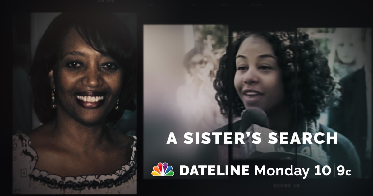 DATELINE MONDAY SNEAK PEEK: A Sister's Search