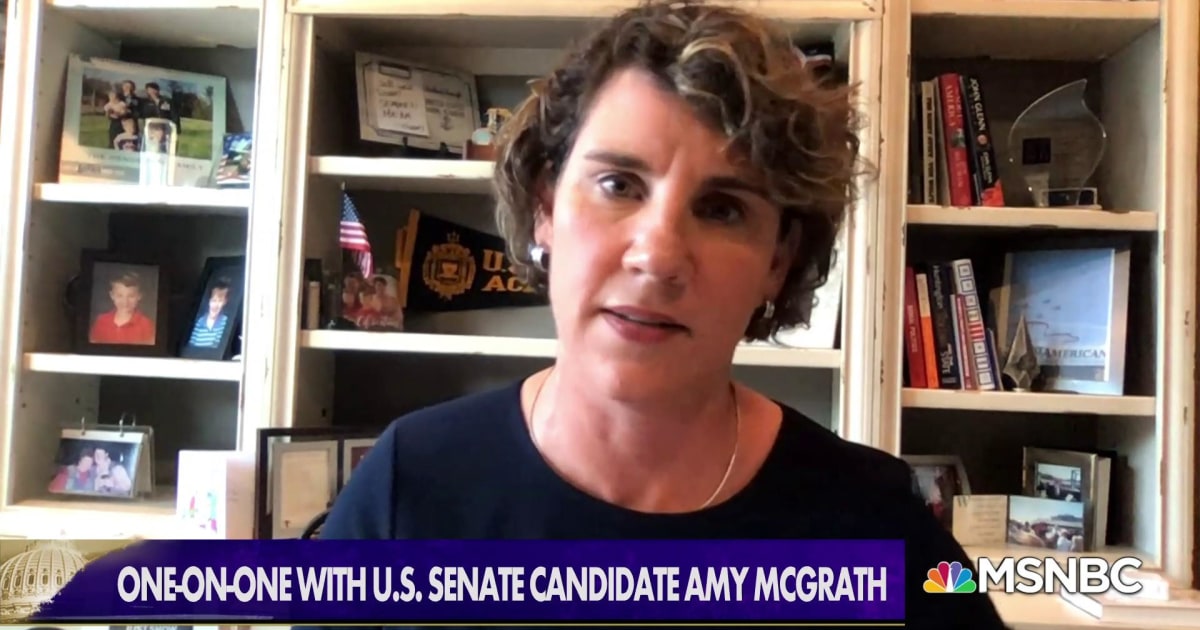 Amy McGrath expresses support for eliminating the filibuster