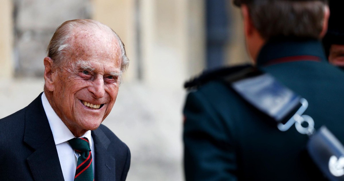 99-year-old Prince Philip makes rare public appearance, hands over ...