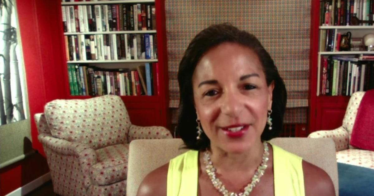 Susan Rice on Biden veepstakes: I'll 'help him succeed as president'