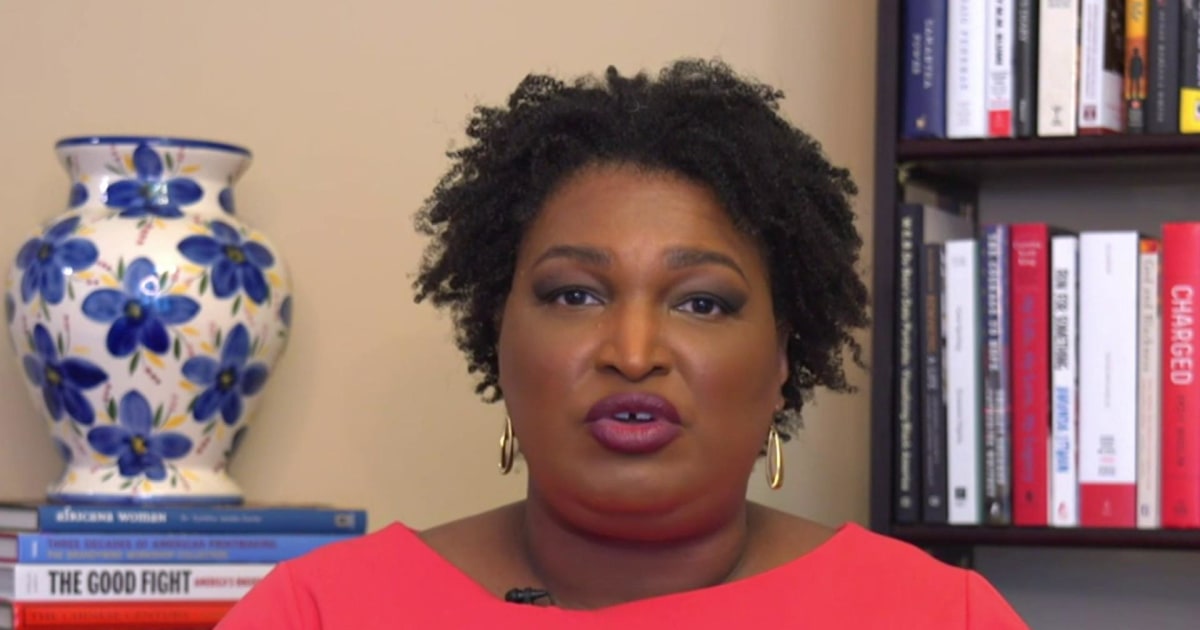 Stacey Abrams: Republicans intend to use voter suppression in the ...