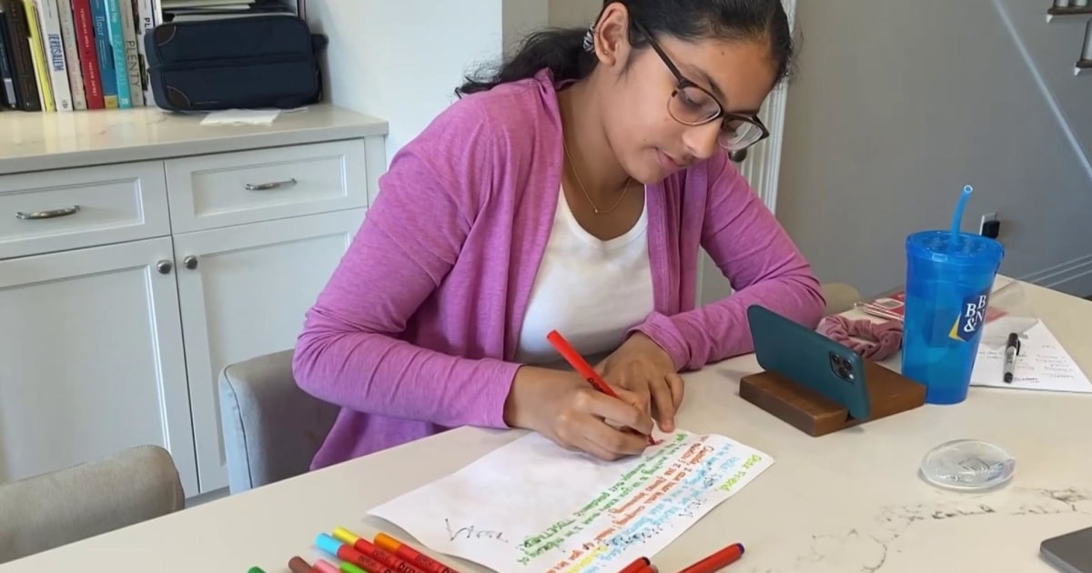 Powerful letter writing campaign sends joy to seniors staying at home