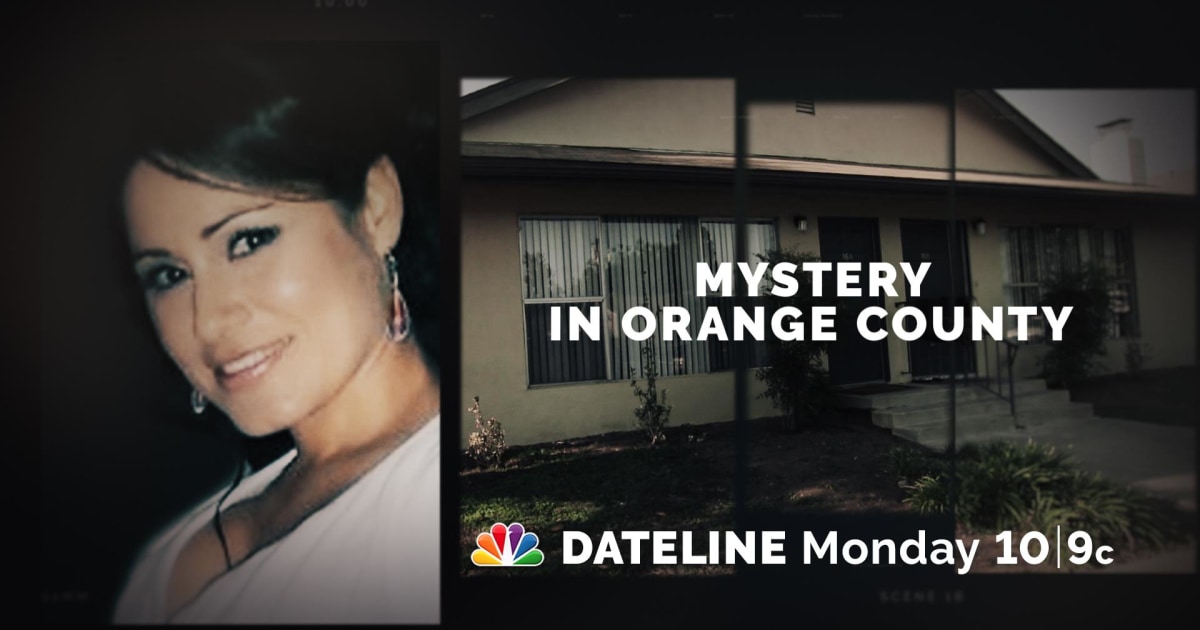 DATELINE MONDAY SNEAK PEEK: Mystery in Orange County