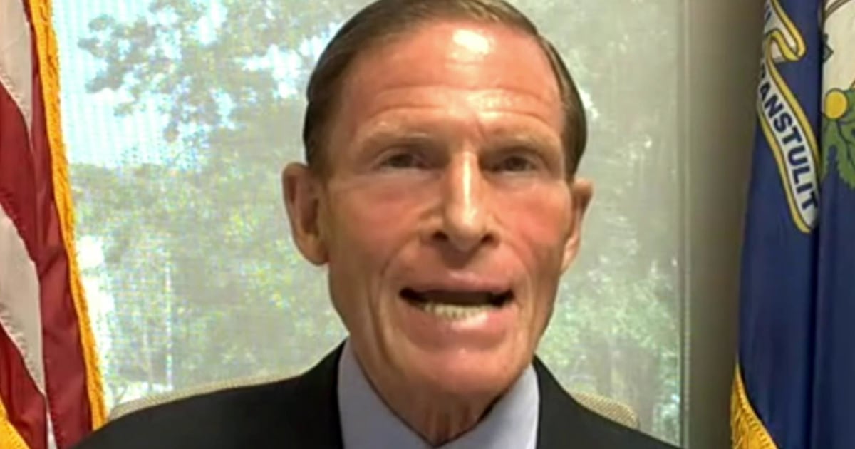 Foreign interference report must be declassified Blumenthal says