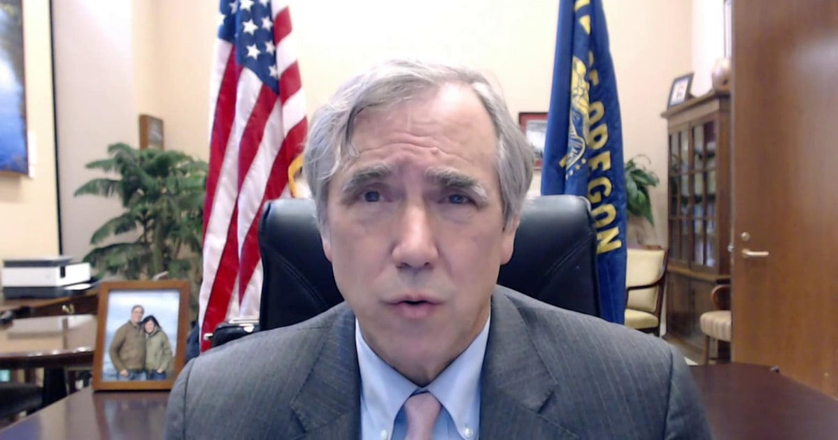 'Strike three, this President is out': Sen. Merkley on Trump leadership