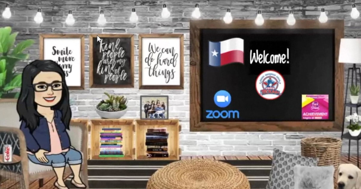 Texas teachers use Bitmoji classrooms to make virtual learning more ...
