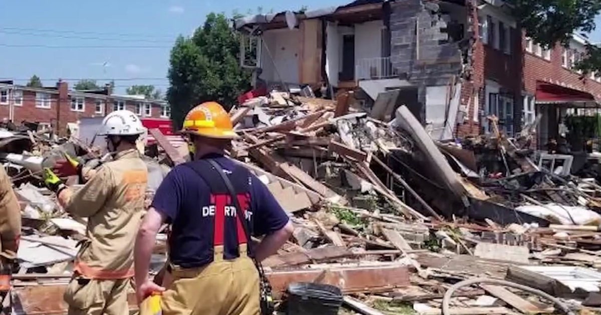Baltimore home explodes leaving one dead, multiple injured