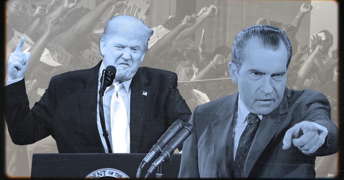 The discriminatory history behind Trump's 'law & order' language