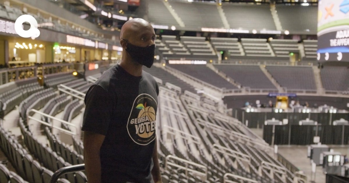 NBA's Atlanta Hawks turn arena into Election 2020 polling place