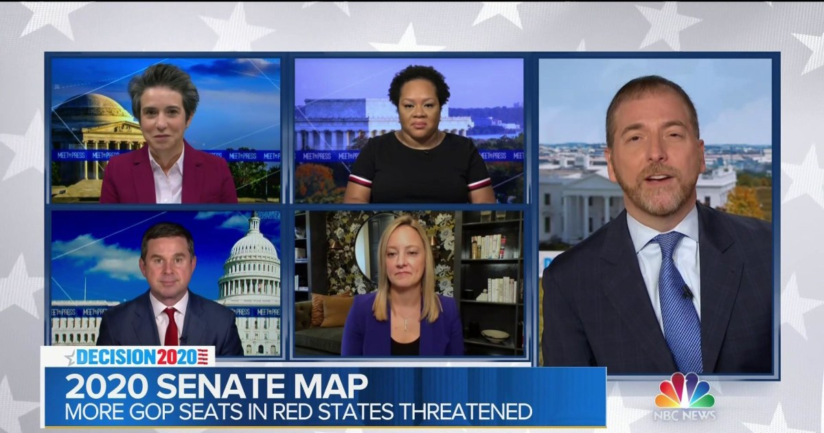 Full Panel: 2020 Senate map shows GOP seats in red states threatened