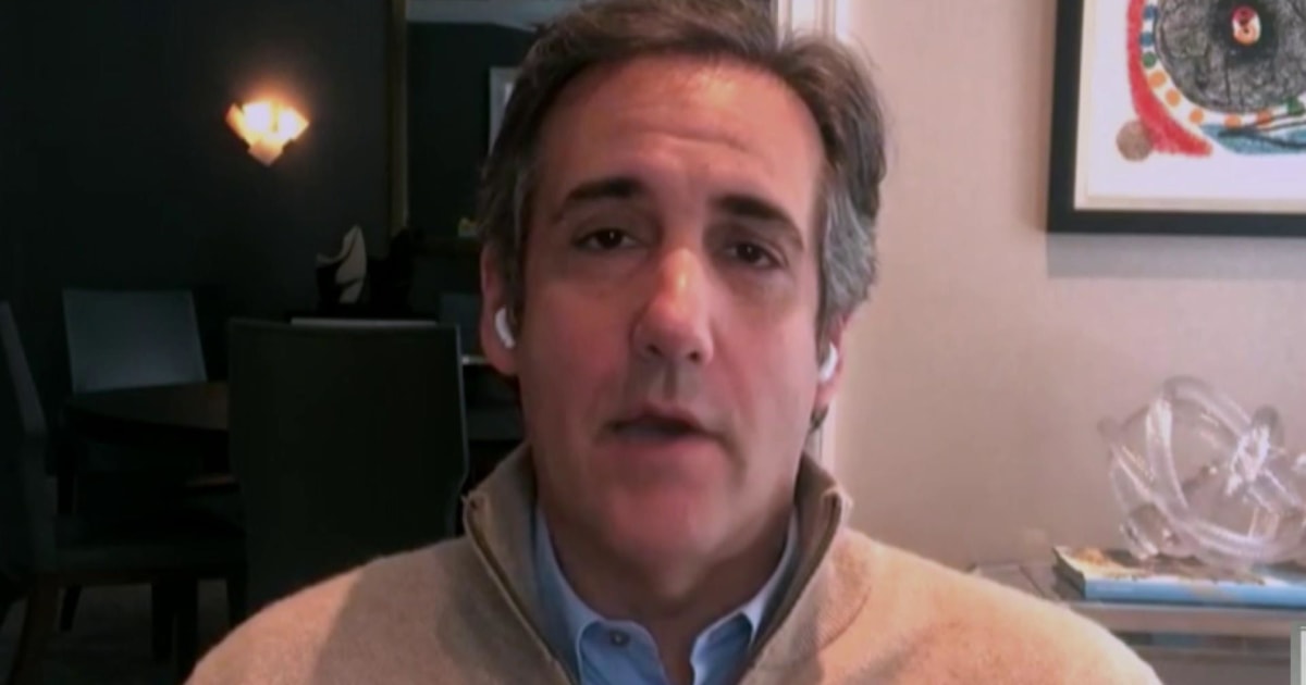 Trump’s former attorney Cohen doubts peaceful transition of power