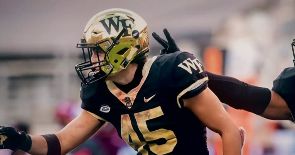 Wake Forest football walk-on freshman receives scholarship after ...