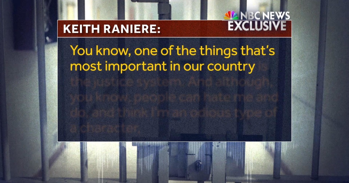 Exclusive: NXIVM founder Keith Raniere speaks out ahead of sentencing