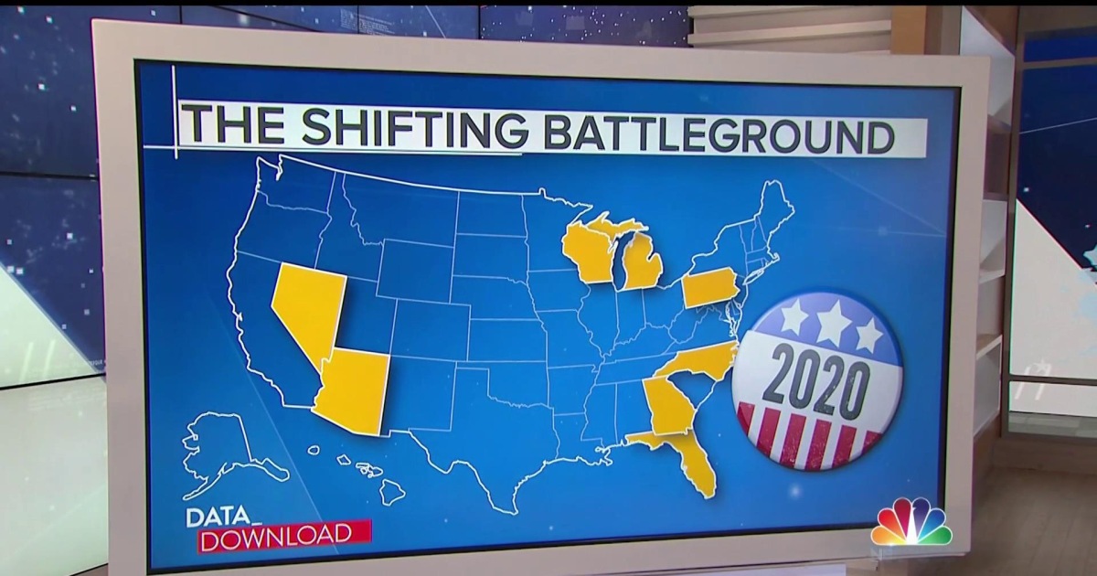 Vote in 2020 shows changing battleground map