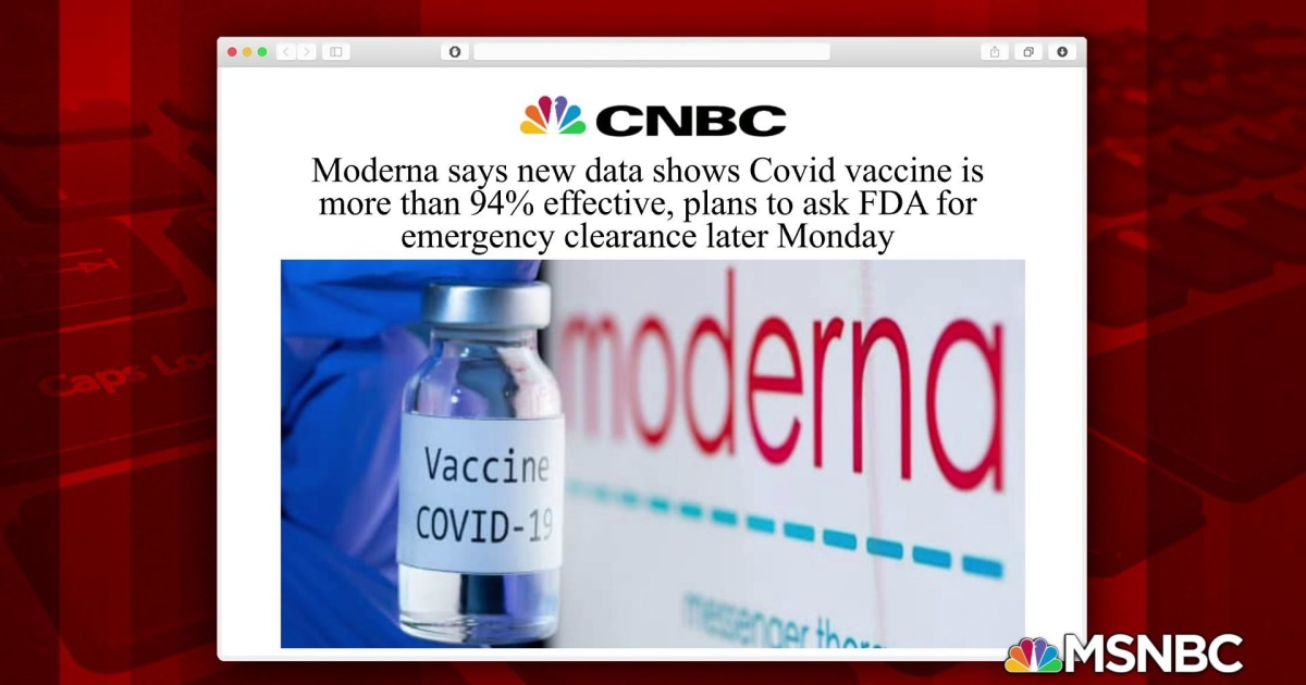 Moderna submits vaccine for FDA regulatory approval