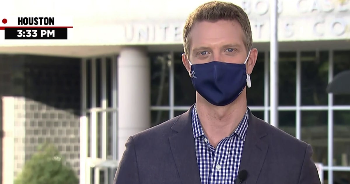 Garrett Haake says Texas early vote turnout means the state could be ...