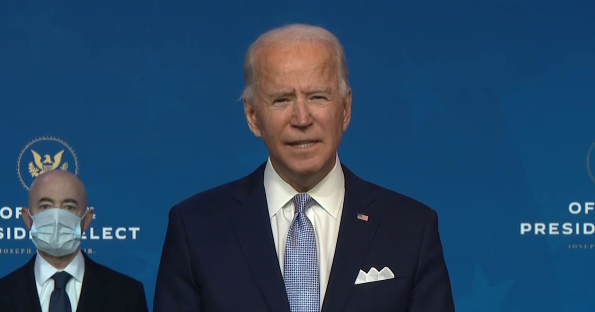 Biden introduces national security nominees who 'embody my beliefs'