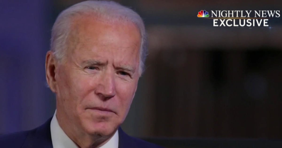 Exclusive: One-on-one with Biden in first post-election interview