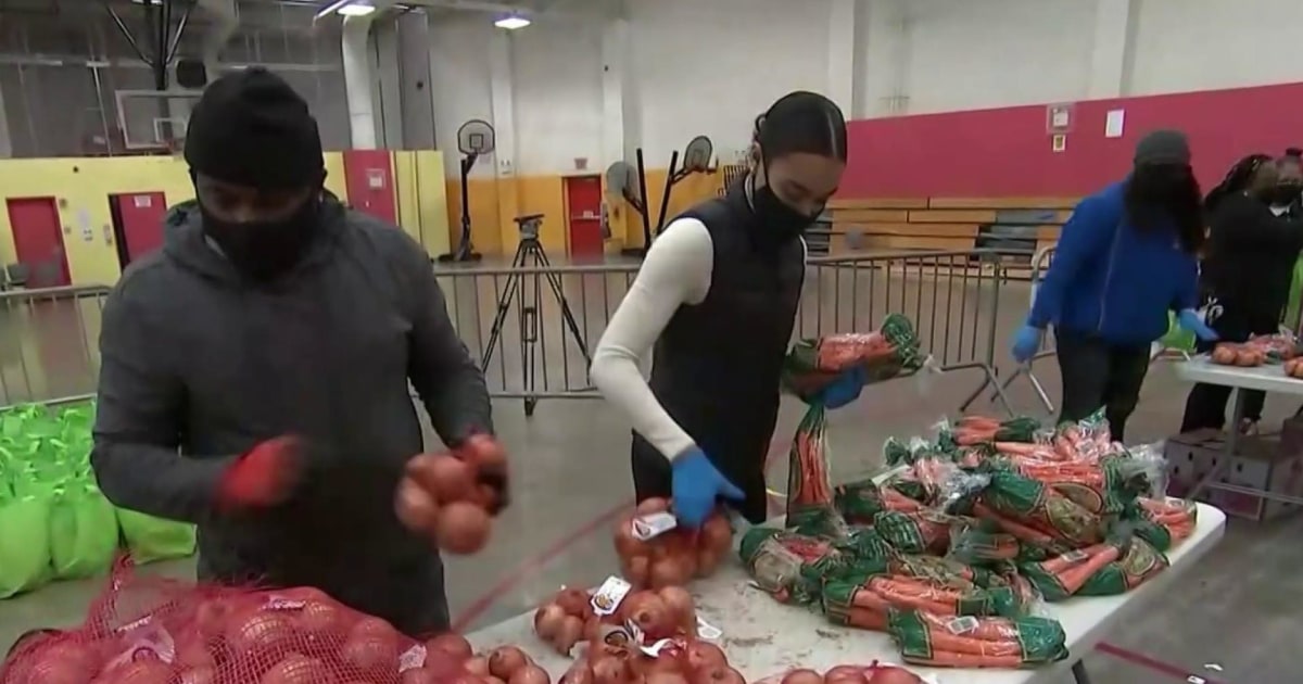 Food banks strained as families face economic hardship from pandemic