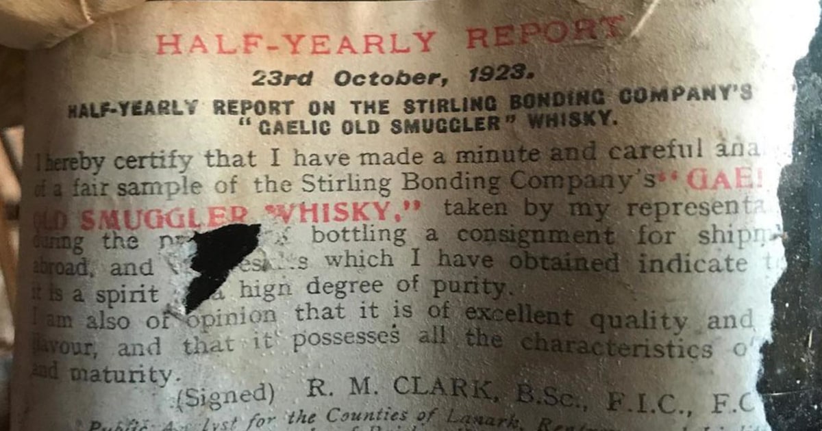Prohibition-era whiskey found hidden in walls of New York home