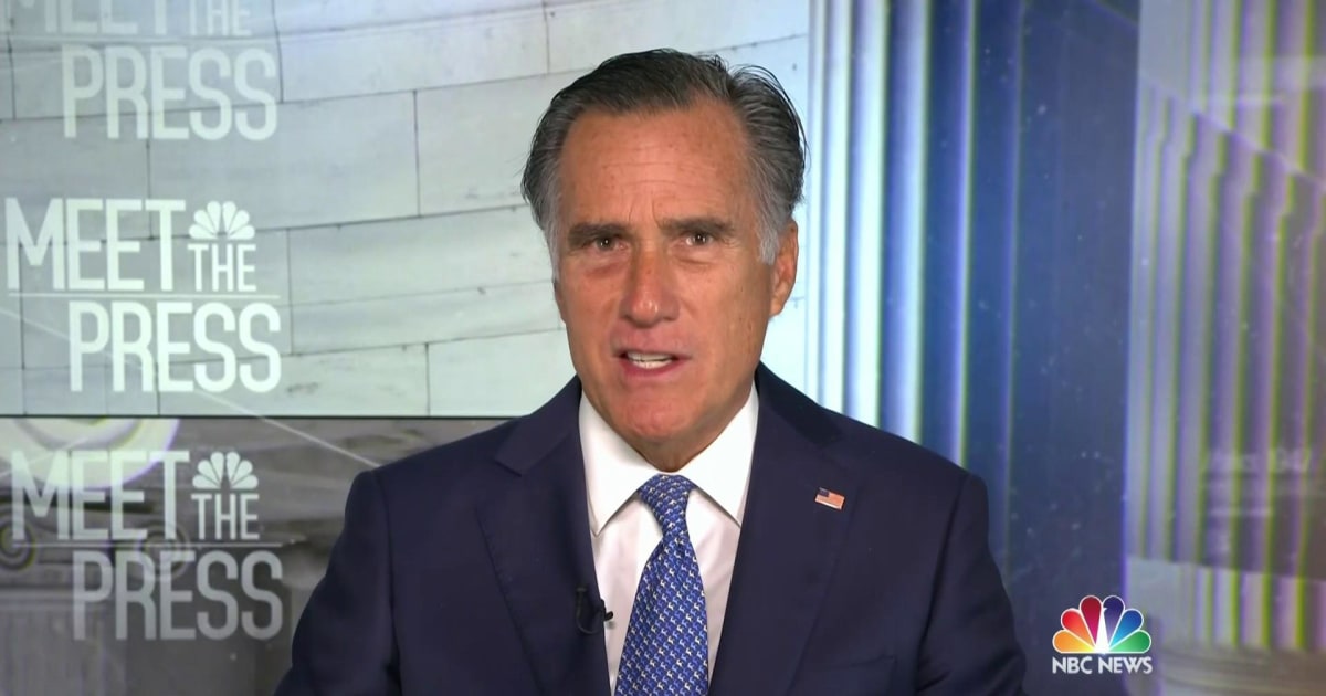 Full Romney: Trump 'has a blind spot when it comes to Russia' after ...