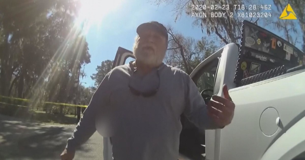 Bodycam video shows suspects moments after Ahmaud Arbery shooting