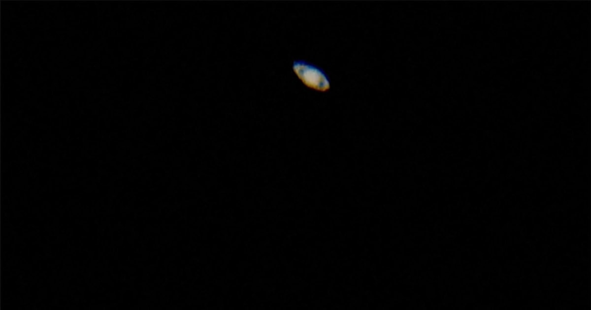 WATCH: Saturn and its rings visible in night sky