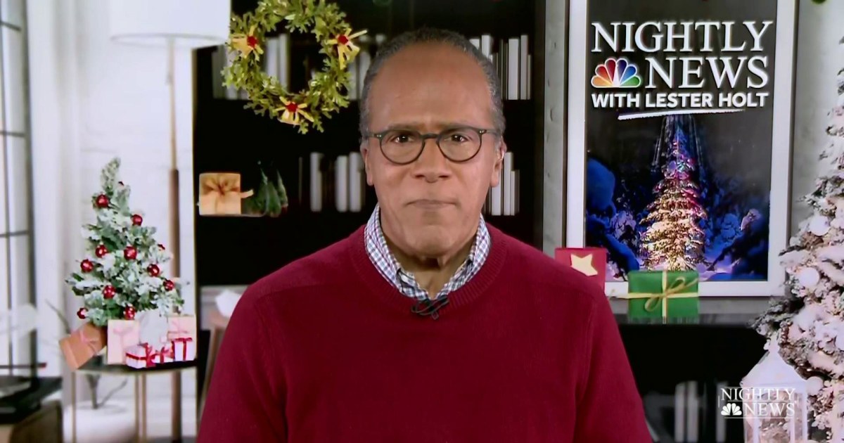 Meet the team behind the cameras at ‘NBC Nightly News’