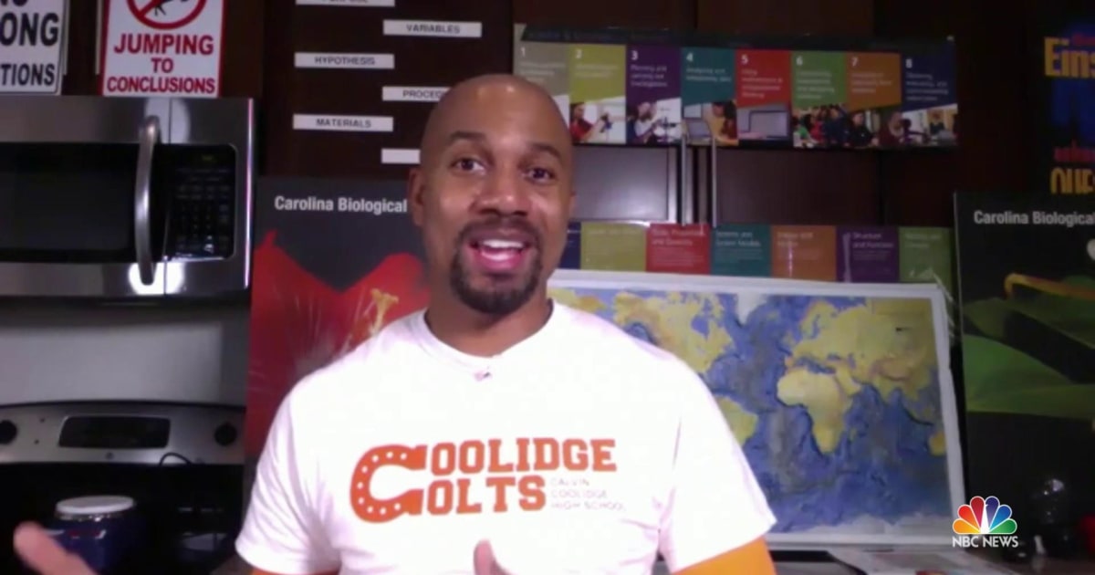 Meet the science teacher bringing lessons to life from his kitchen