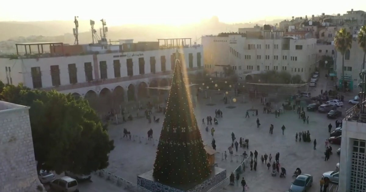 Christmas celebrations in Bethlehem scaled back as Covid pandemic continues