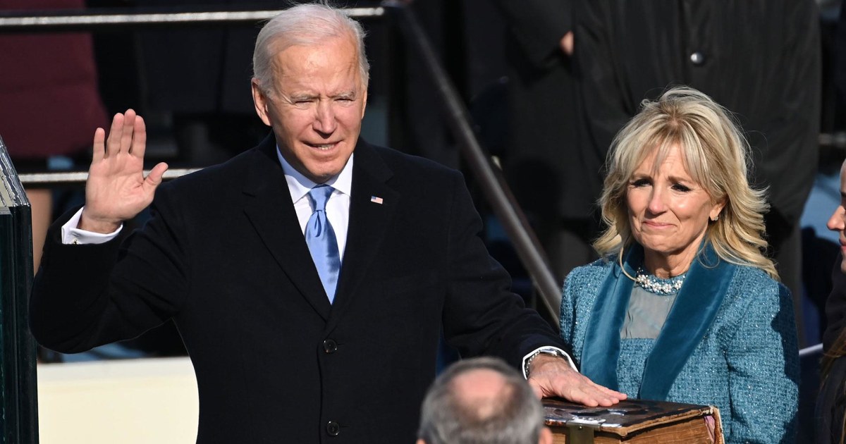 Watch highlights from President Biden's inauguration