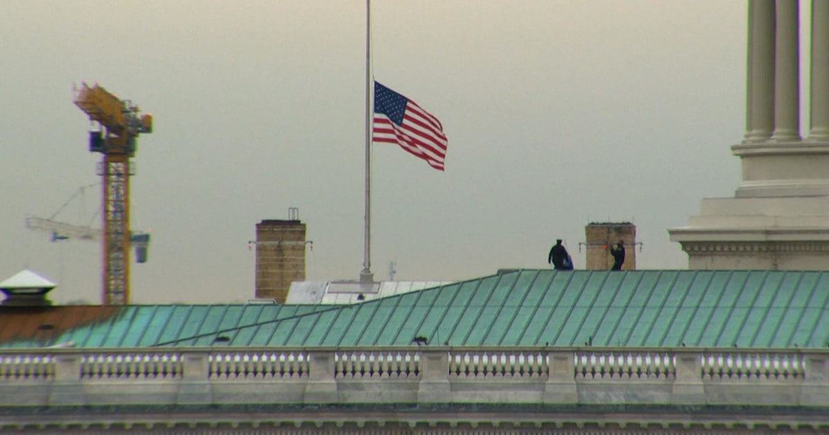 Capitol building flags lowered to half-staff in honor of fallen police ...